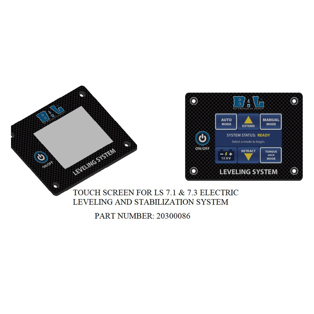 BAL® 20300086 - Leveling System Replacement Touch Screen - CAMPERiD.com