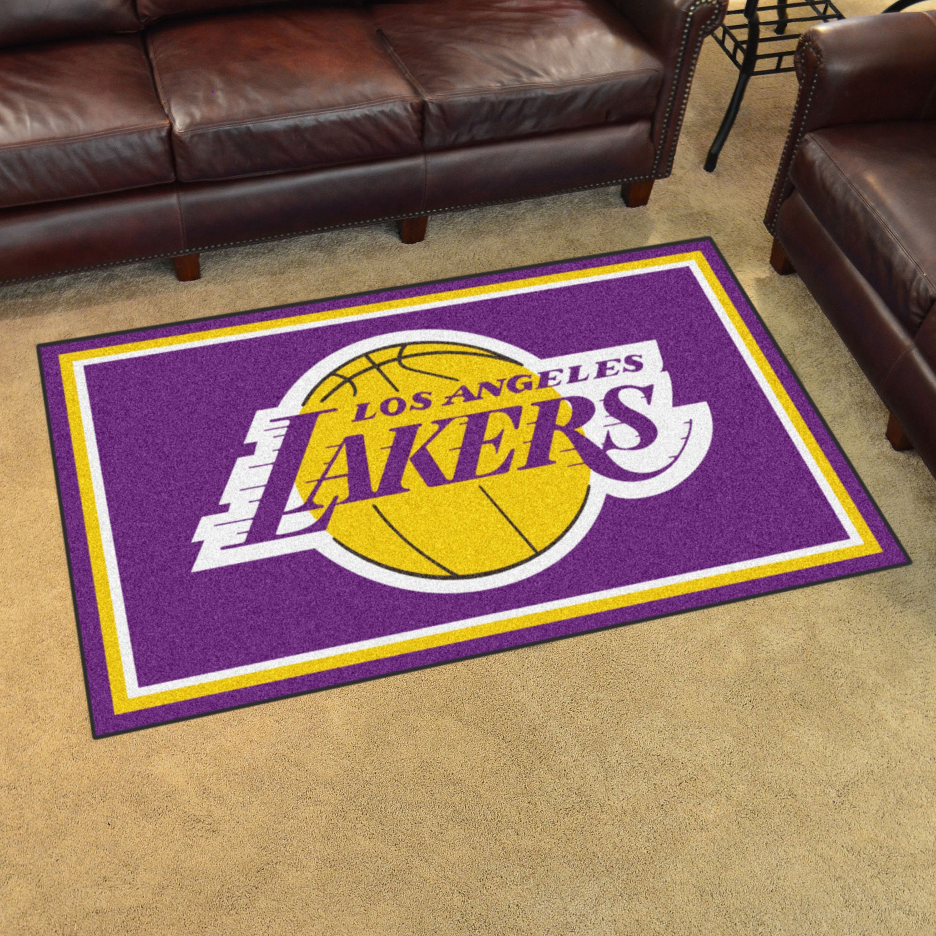 FanMats 20431 Los Angeles Lakers 48 X 72 Nylon Face Ultra Plush